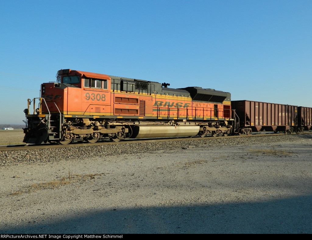 BNSF 9308 - DPU